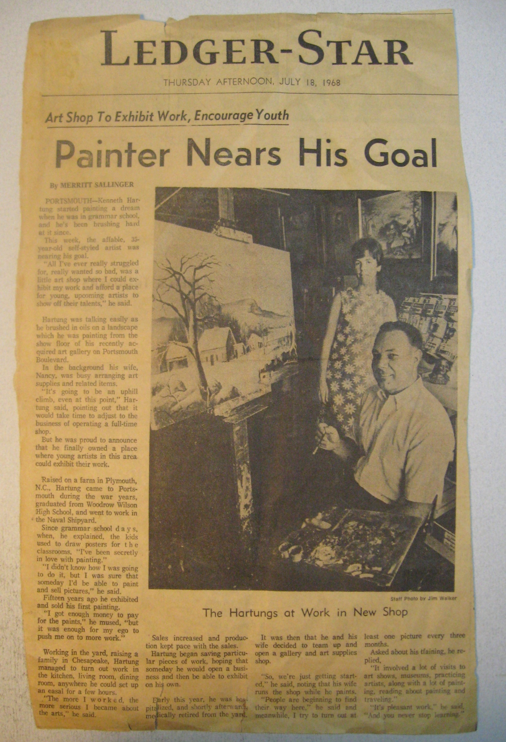 ABOUT & NEWS - Hartung Gallery